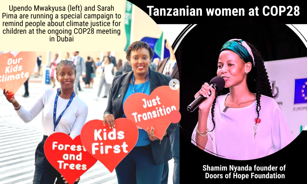 COP28: Tanzanian women and integrated efforts for climate change ...